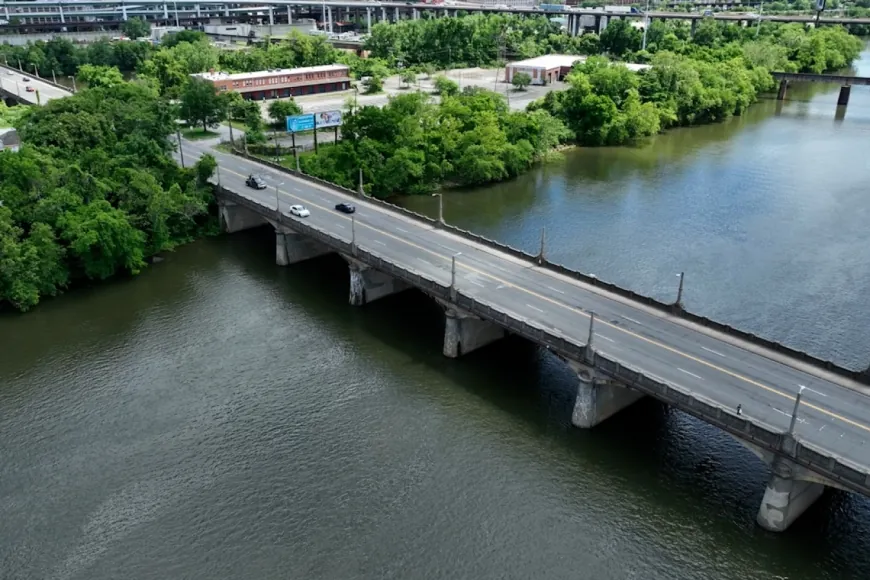 Richmond residents walk Mayo Bridge to see how a new bridge will impact ...