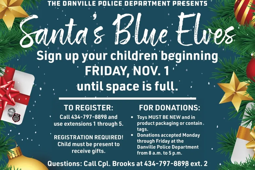 Santa's Blue Elves - VENN (Virginia Events News Network)- News Magazine