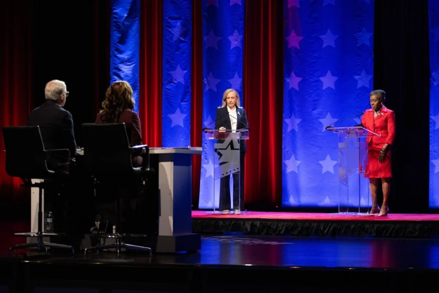 Virginia Governor’s Debate: Spanberger and Earle-Sears face off in ...